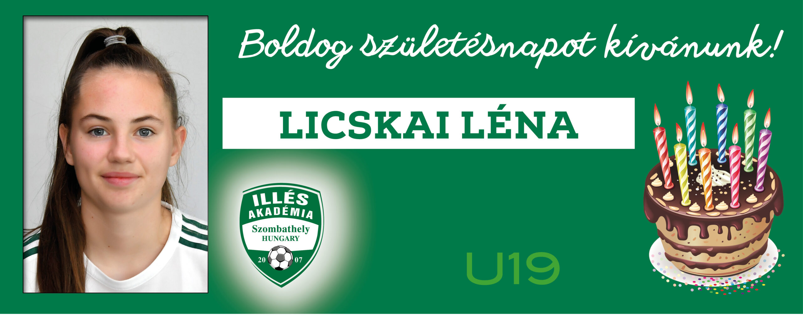 Boldog születésnapot, Léna! - Illés Akadémia Szombathely